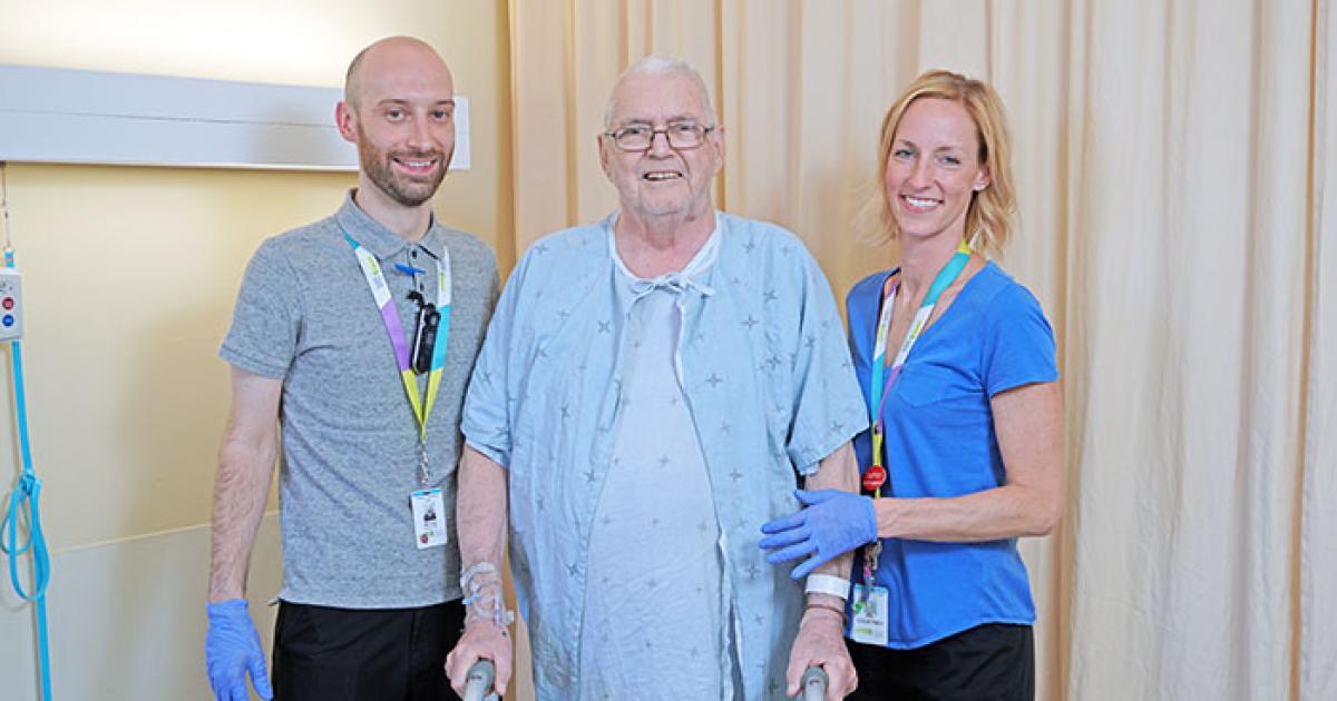 Holistic approach to physiotherapy empowers Edward, 83, to get back on his feet | Michael Garron ...