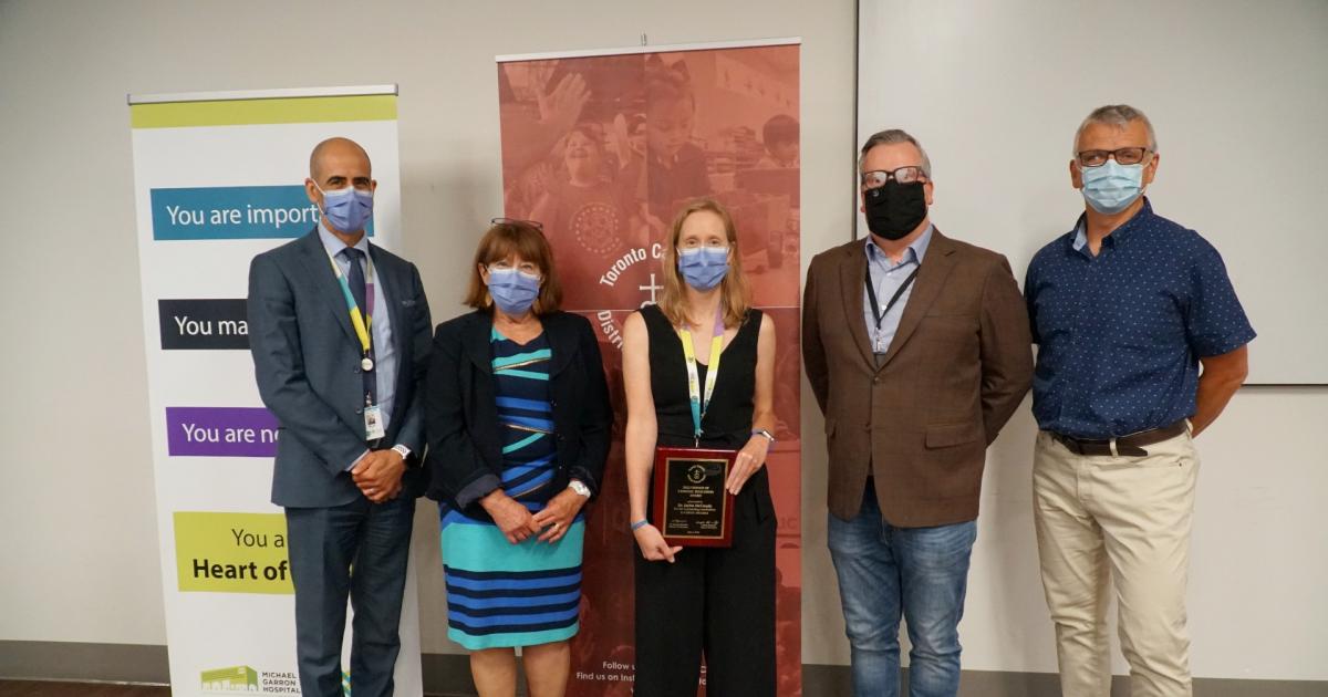 Dr. Janine McCready honoured with 2022 Friends of Catholic Education Award for contributions to ...